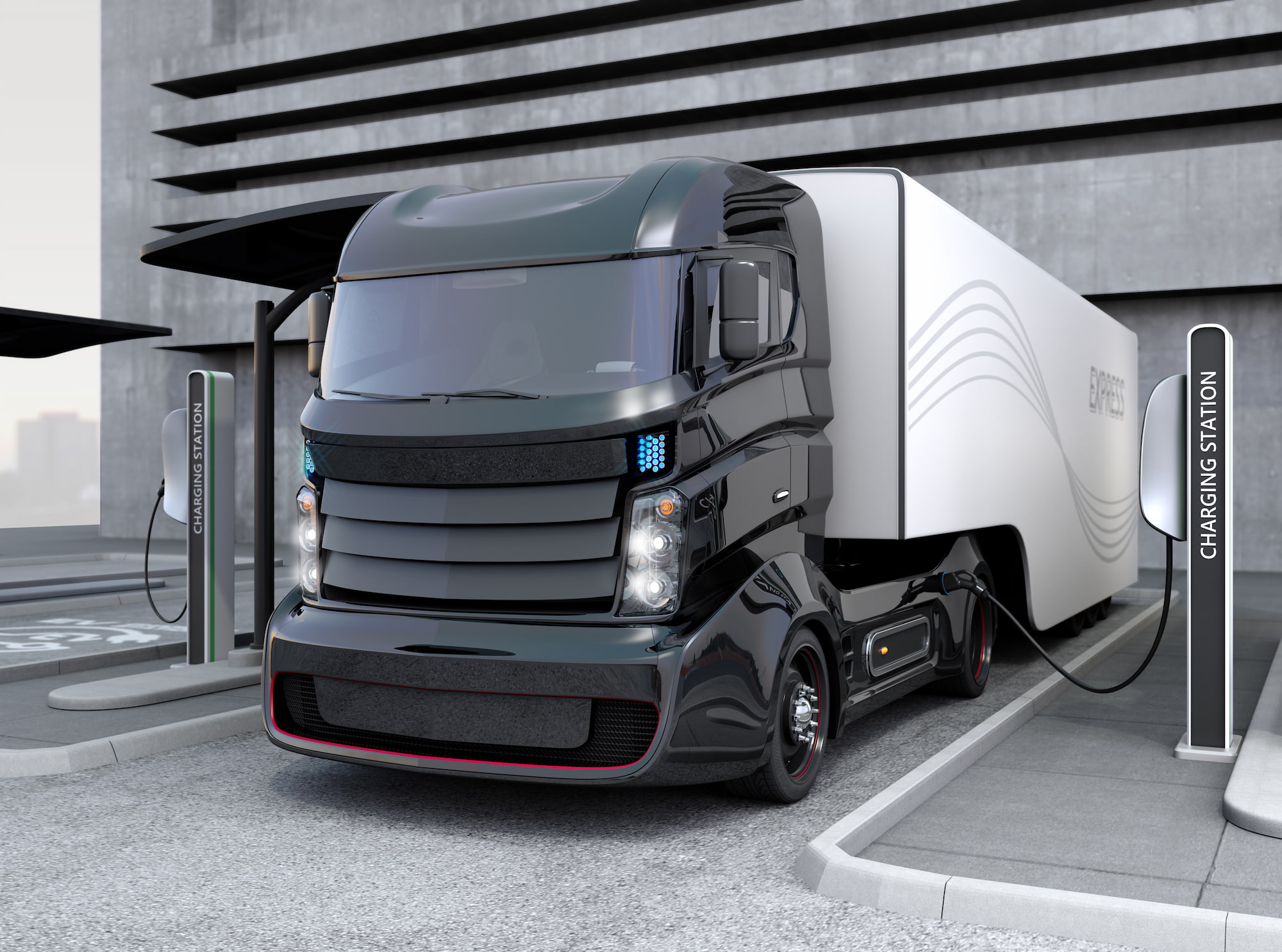 EV Trucks In Drayage | A1 Freight Solutions